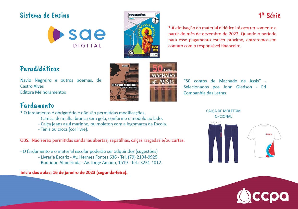 Secretaria - Colégio CCPA